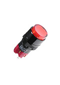 Купить D16LMR1-1ABKR, кнопка без фиксации с LED подсветкой 250В/5А на ...